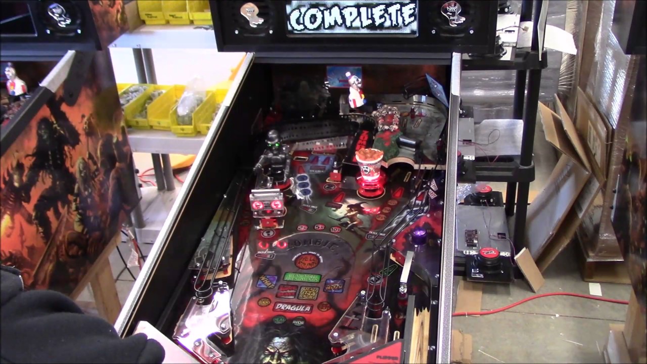 Rob Zombie Pinball Gameplay / Rules - YouTube