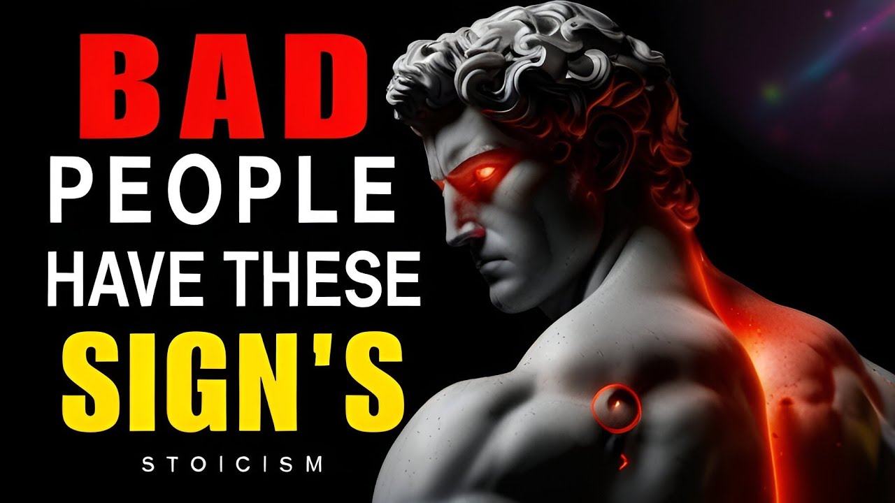 "10 WARNING SIGNS OF A TOXIC PERSON NEAR YOU | MARCUS AURELIUS STOICISM ...