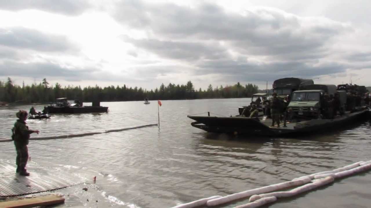 Military Barge - Bass Lake - YouTube