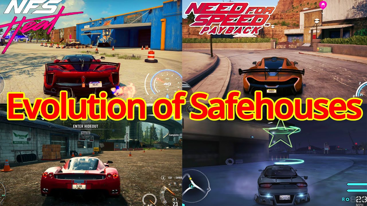 Evolution of Safehouses in Need for Speed Games 2020 - YouTube