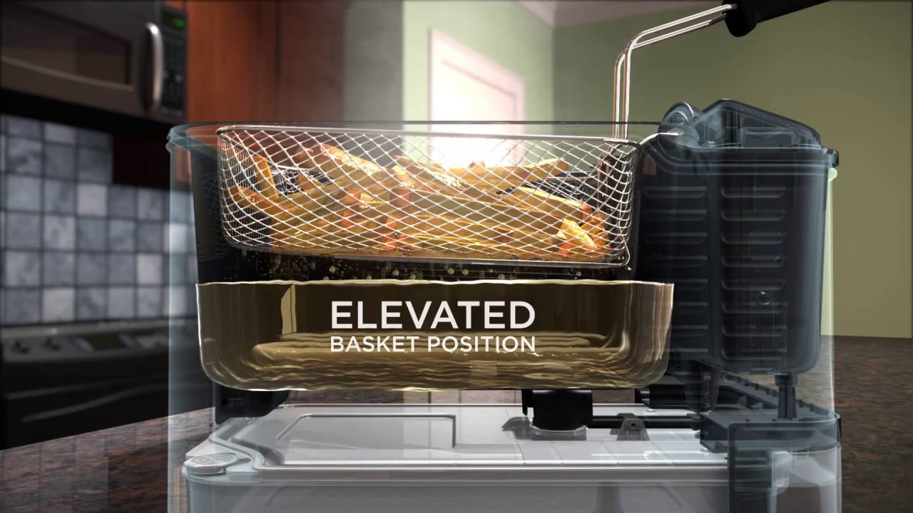 Wolfgang Puck Liter Digital Flash Fryer Wool Drain - YouTube