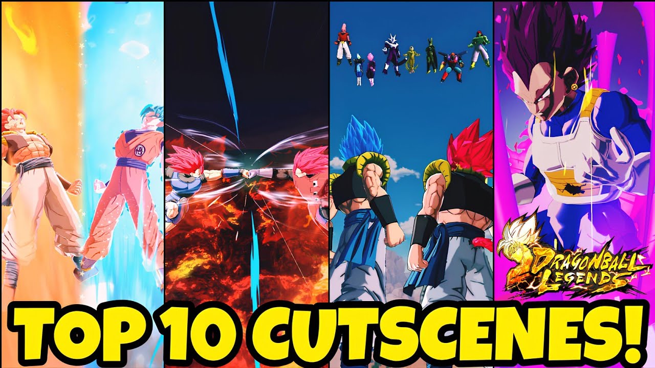 TOP 10 BEST STORY MODE CUTSCENES IN DRAGON BALL LEGENDS!? - YouTube