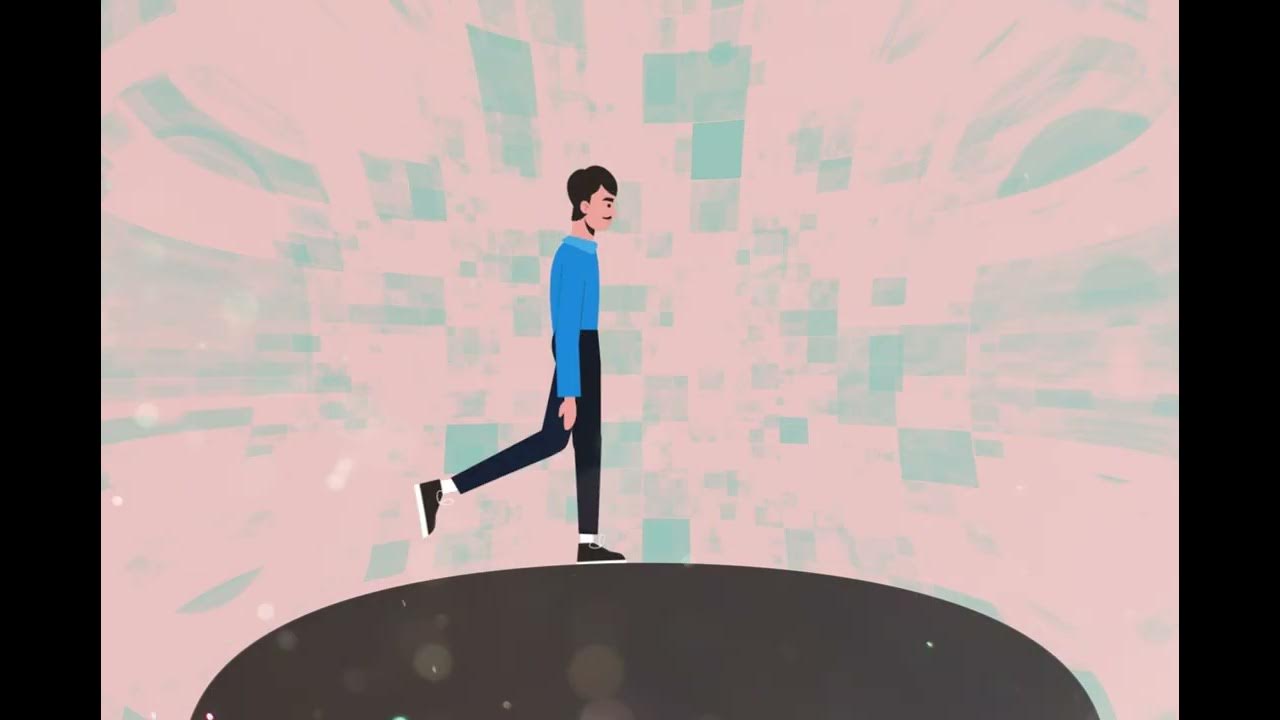 Easy 2D character Walk Cycle Animation After Effters - YouTube