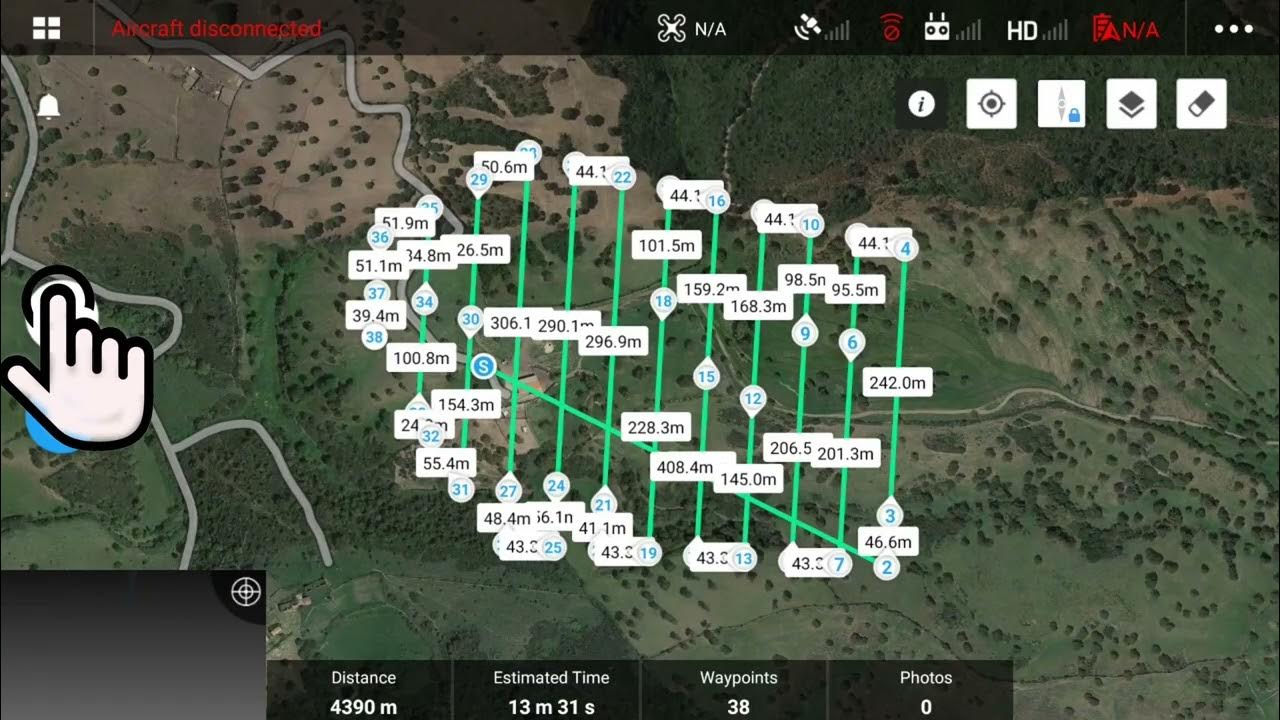 DJI Pilot Import KML - YouTube