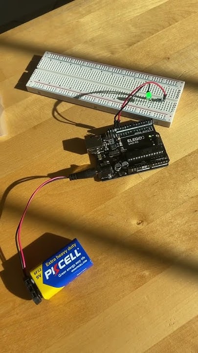 Arduino blinking LED - YouTube