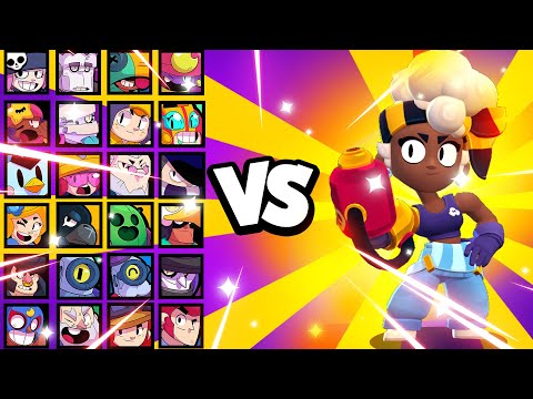 MAISIE VS TÜM KARAKTERLER 📣 EN YÜKSEK HASAR ? Brawl Stars #RumbleJungle