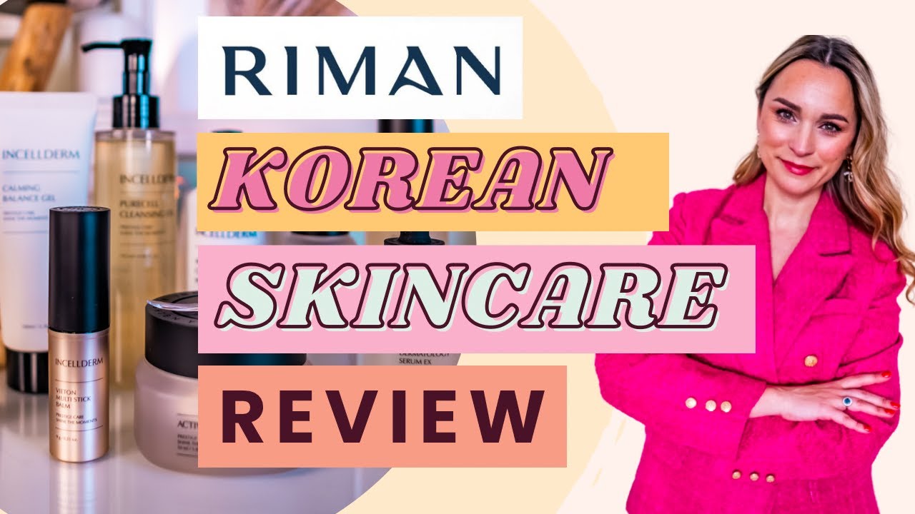 RIMAN Korean Skincare REVIEW | Is it worth the hype? - YouTube