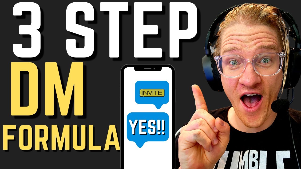 3 Steps To Network Marketing Script For DMing - YouTube