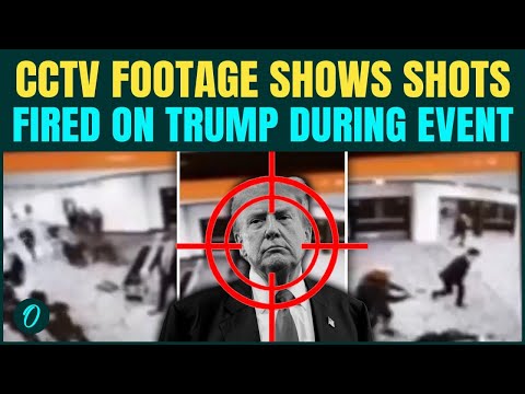 CCTV Footage Reveals Moment Of Trump Assassination Attempt Amid WHCP Dinner Event At Washington