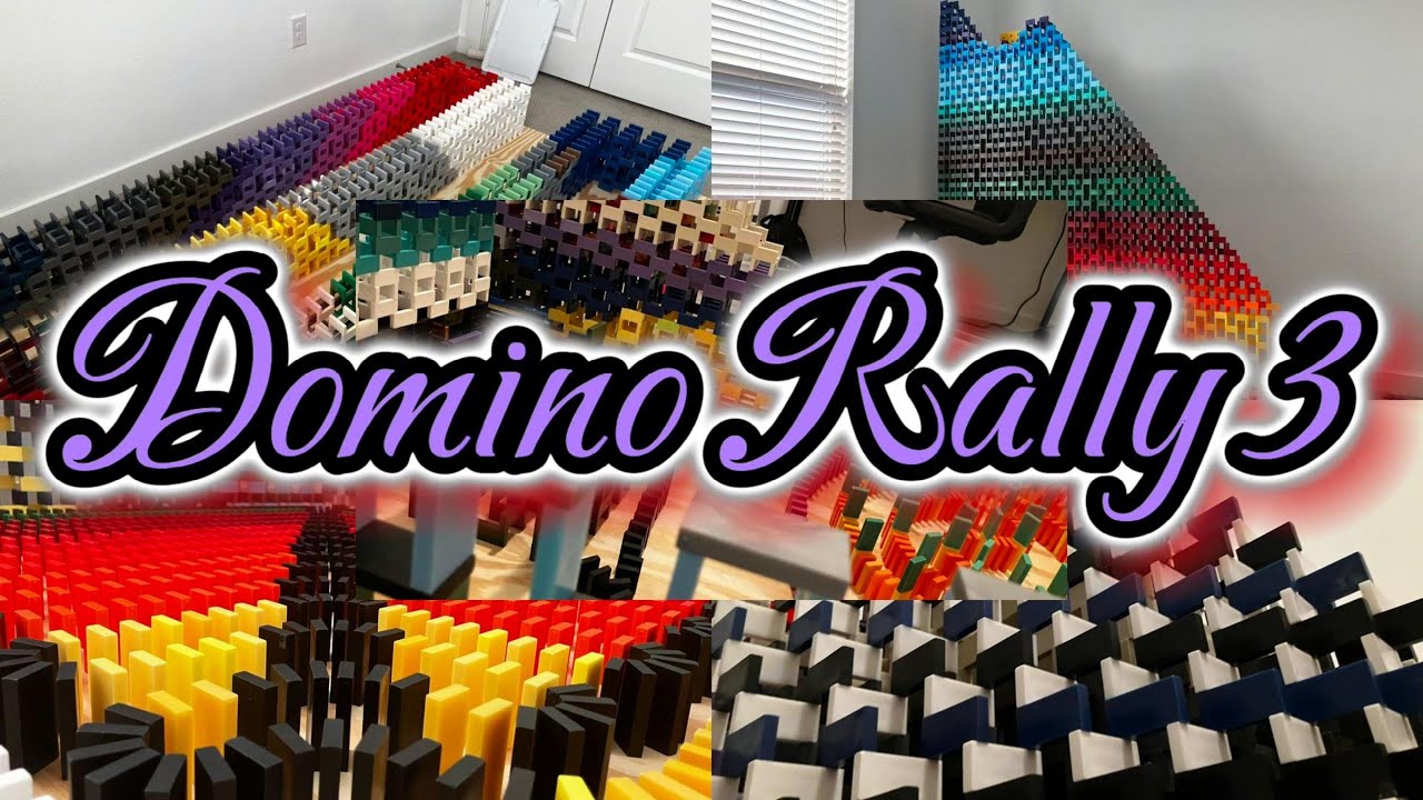 Domino Rally 3 - 28,000 Dominoes, 4 PR's, and 1 World Record - 400 ...