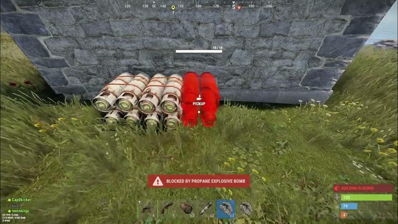 Propane bomb rust - YouTube