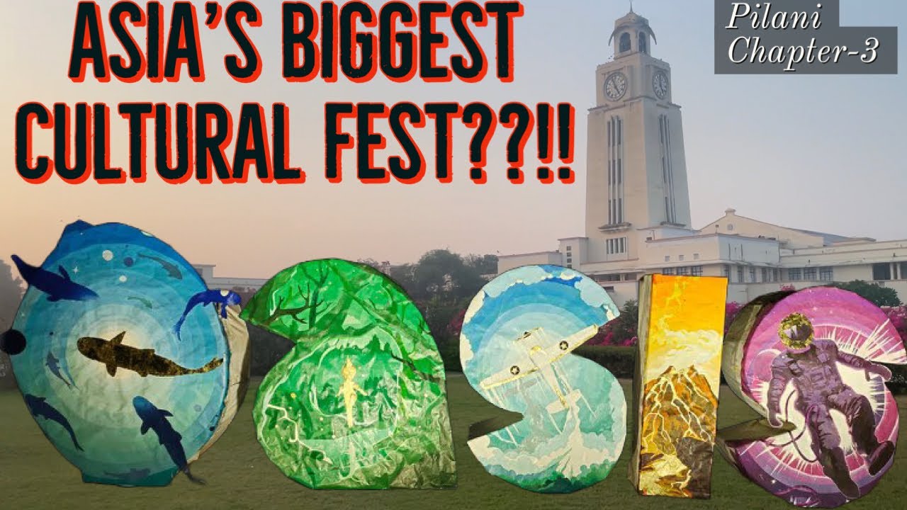 BITS OASIS 2022 INAUGRATION VLOG| DAY 0 | BITS PILANI | ASIA'S BIGGEST ...