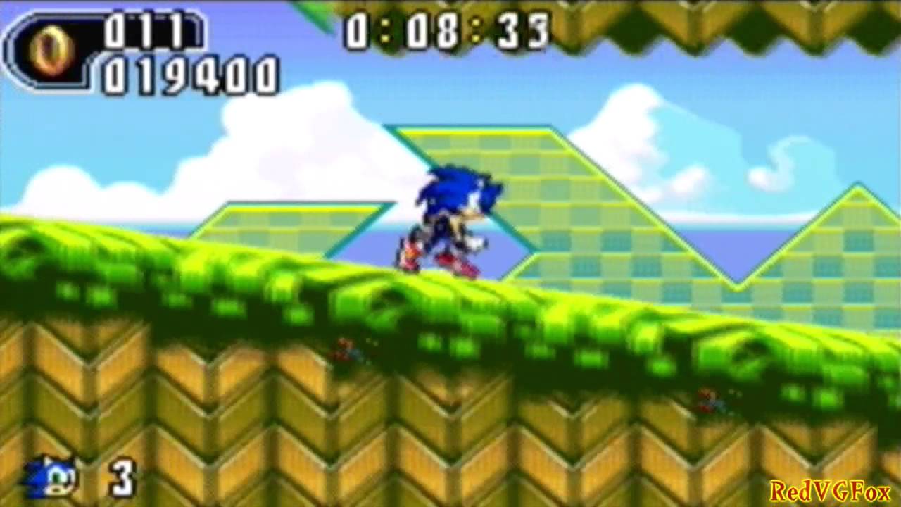 Sonic Advance 2 - Gameplay Sample [GBA] - YouTube