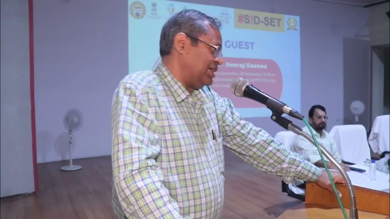 Valedictory Address in SIDSET-23 Conference in BIT-Durg [11 Aug 2023] - YouTube