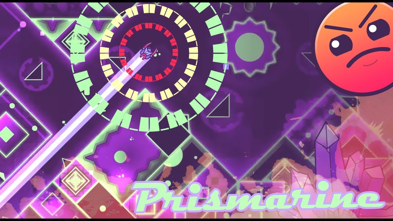 Geometry Dash ~ Prismarine {Dimrain47 - Duality} - YouTube