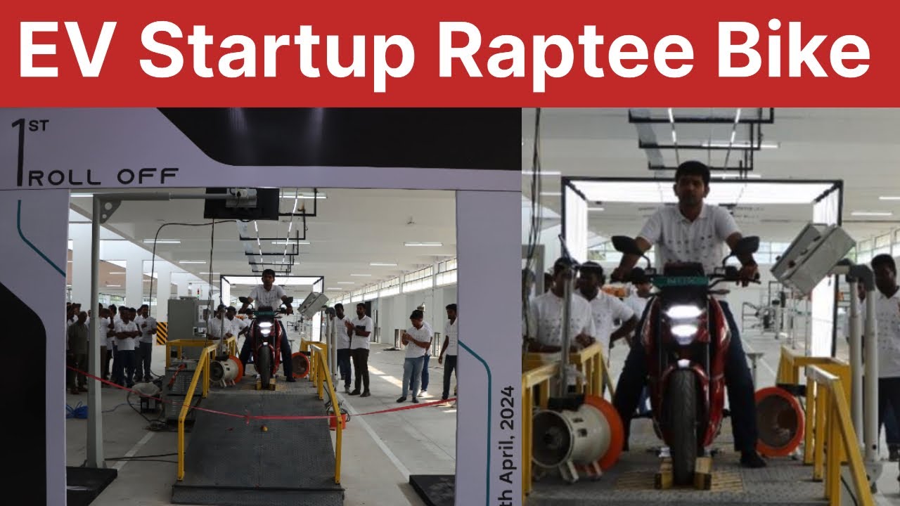 Raptee Energy EV Startup First Bike 2024 Features, Specifications - YouTube
