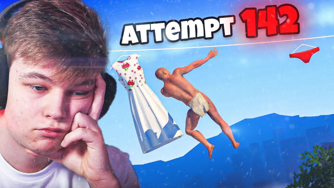 This Game Is Just Pain... | A Difficult Game About Climbing - Part 2 ...