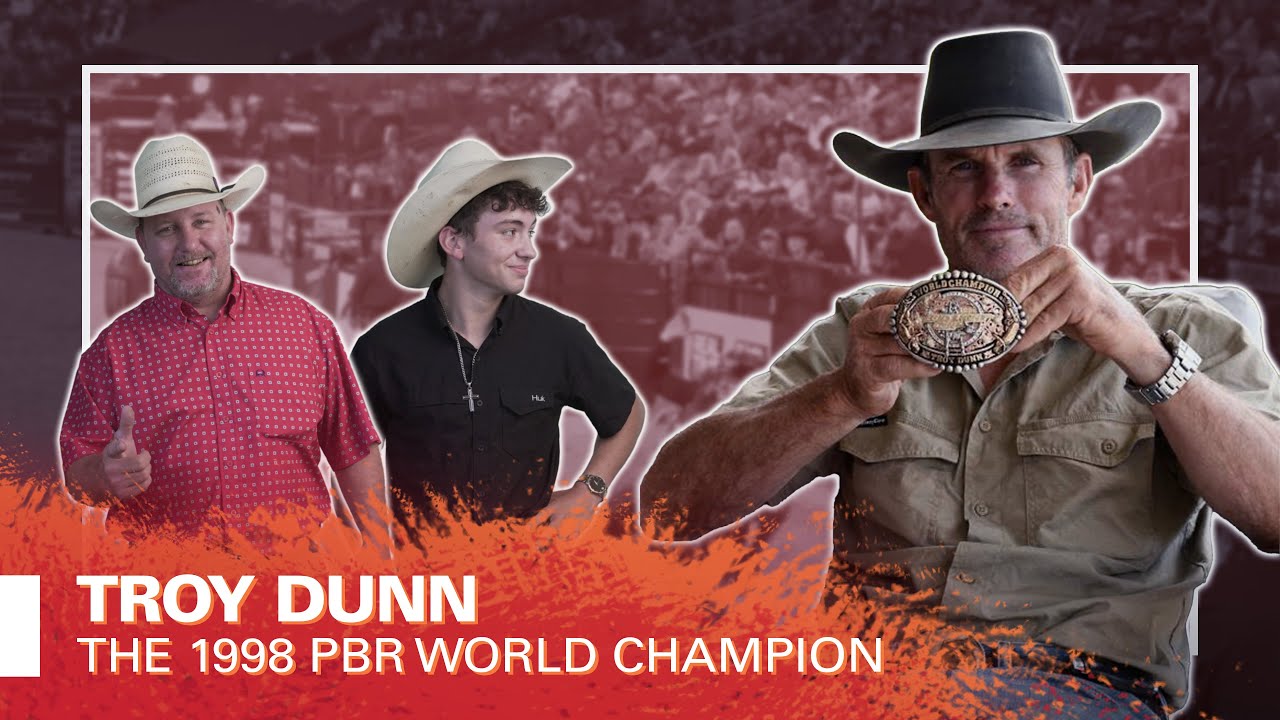 Troy Dunn the 1998 PBR World Champion - YouTube