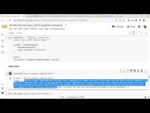 Getting started with Opensource Falcon 7b instruct LLM - YouTube