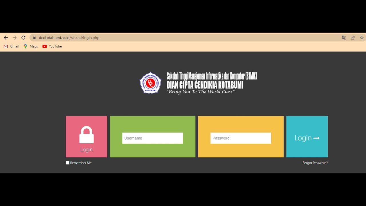 Tutorial proses pengisian FRS pada SIAKAD STMIK DCC Ktabumi - YouTube