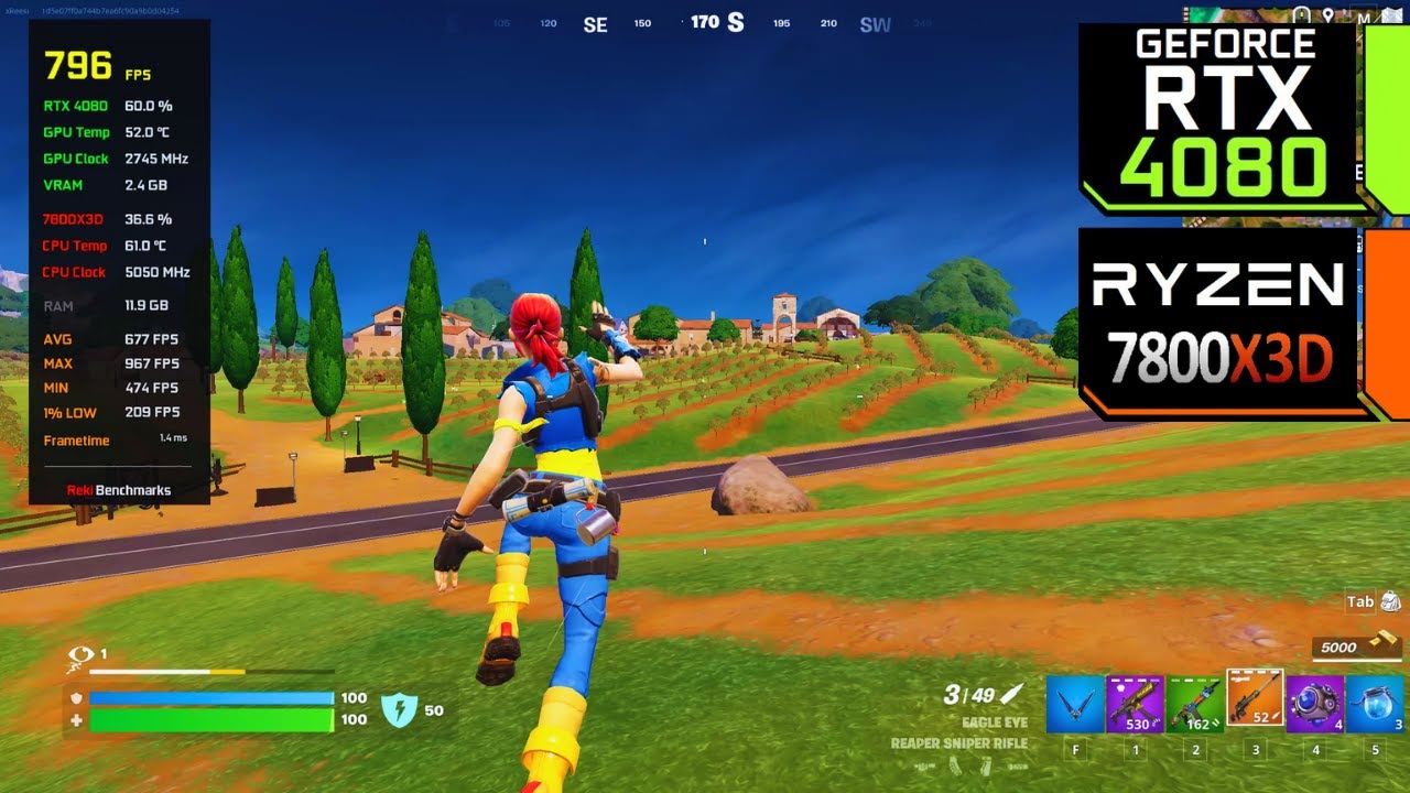Fortnite: Chapter 5 Season 2 Performance Mode | RTX 4080 + Ryzen 7 ...