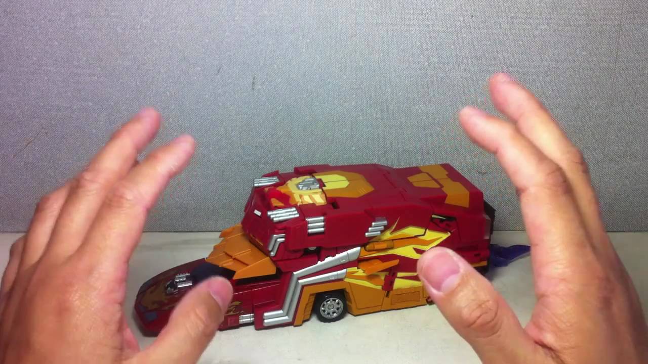 Fansproject Protector Rodimus Upgrade Set Alt Mode - YouTube