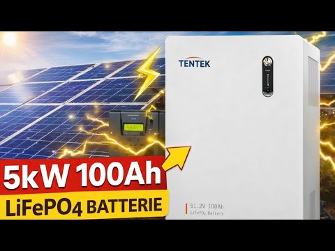 TENTEK 5kW 100Ah LiFePO4 Batterie im Test – Ultimative Solaranlagen-Power 48V!