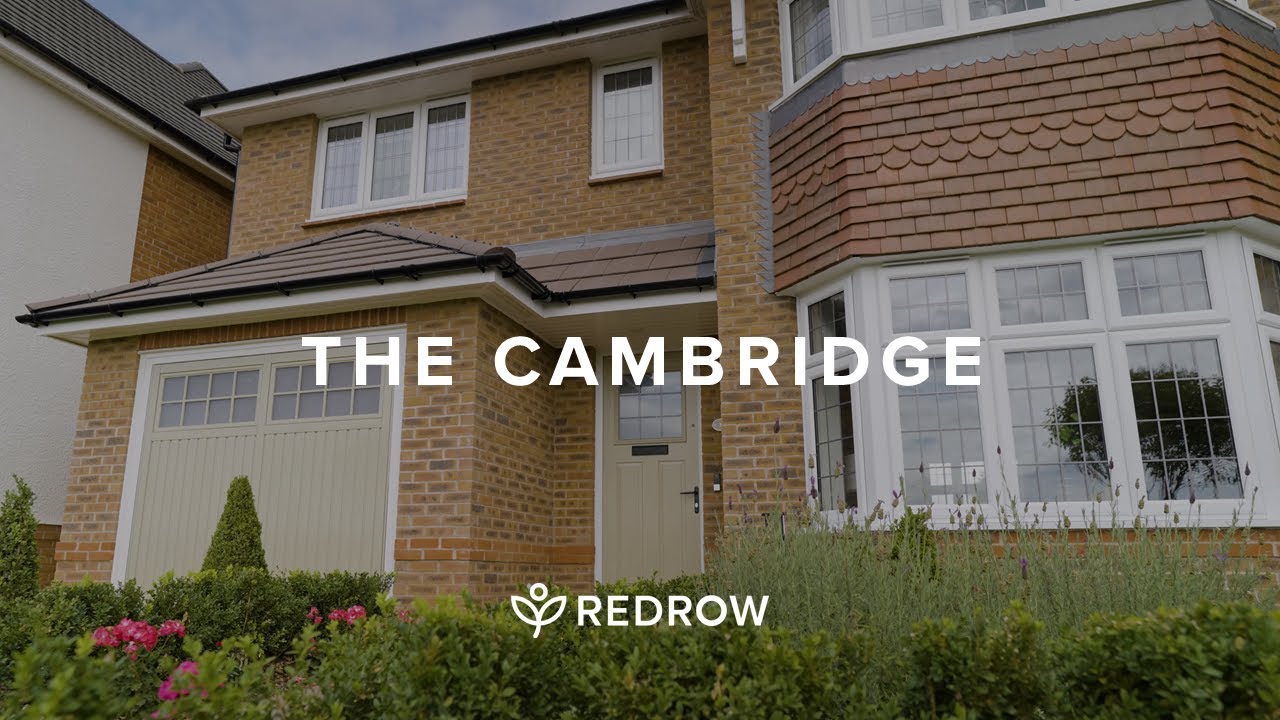 The Cambridge | New Redrow show home tour - YouTube