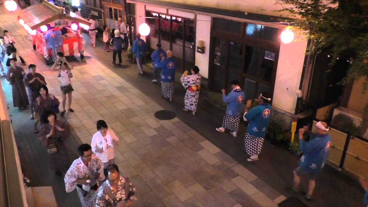 Nagano Shibu Onsen Bon Dance 信州渋温泉盆踊り - YouTube