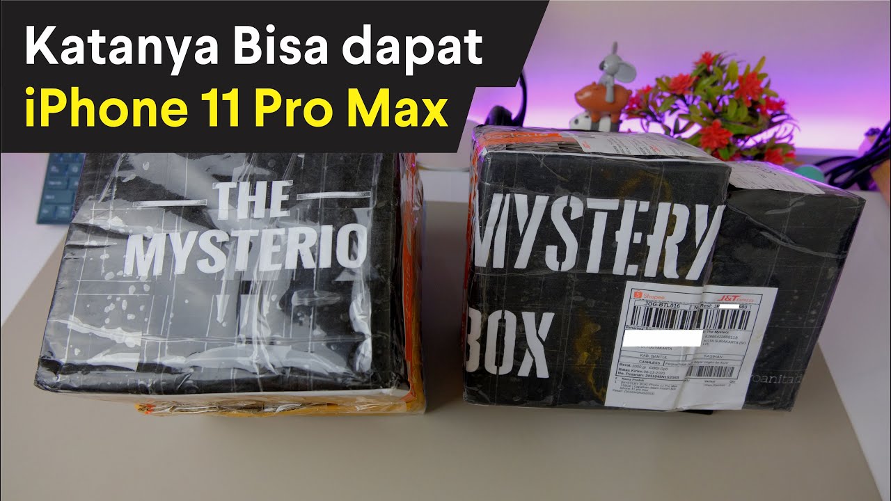 Unboxing Mystery Box iPhone 11 Pro Max - YouTube