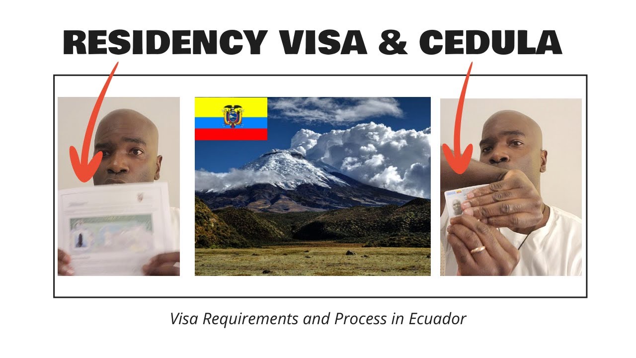 Best way to get your residency visa and cedula in Ecuador - YouTube