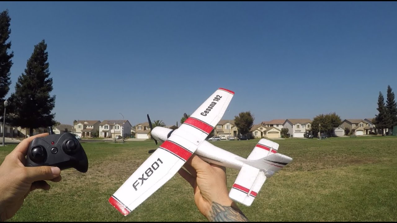 FX801 CESSNA RC PLANE THE CHEAPEST BEST 2CH TRAINER FOR BEGINNERS ...