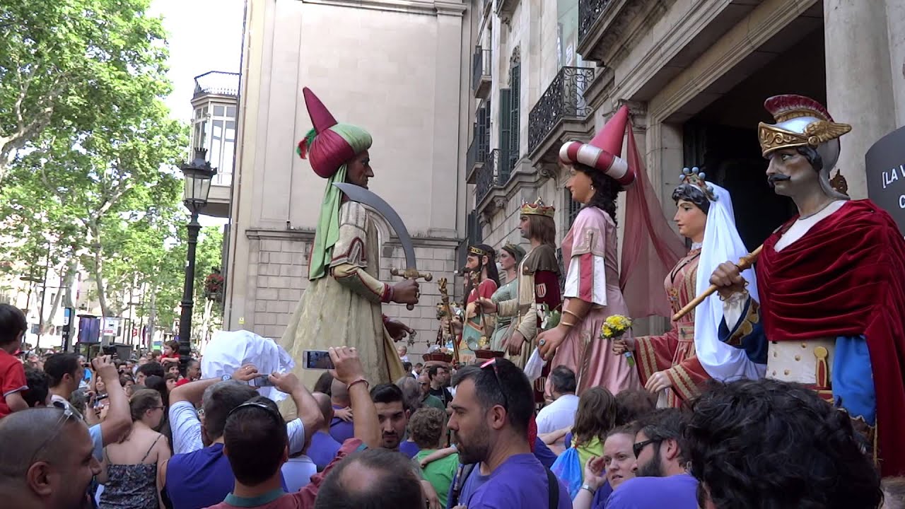GVT - Quinquennal dels Gegants del Pi - Part5 - YouTube