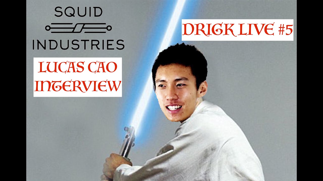 DRIGK LIVE INTERVIEW #5 with Lucas Cao of Squid Industries, Balisong ...