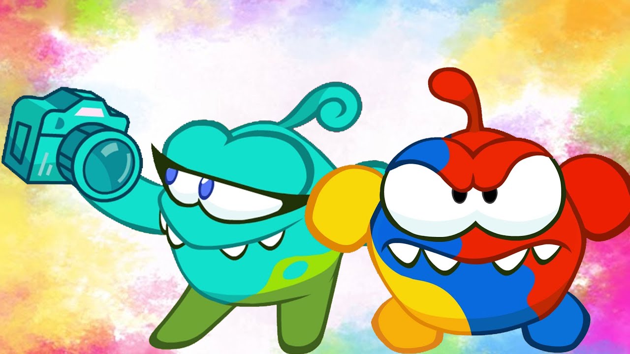 Om Nom Stories: HOLI CELEBRATION | Cut the Rope | Funny Cartoon for ...