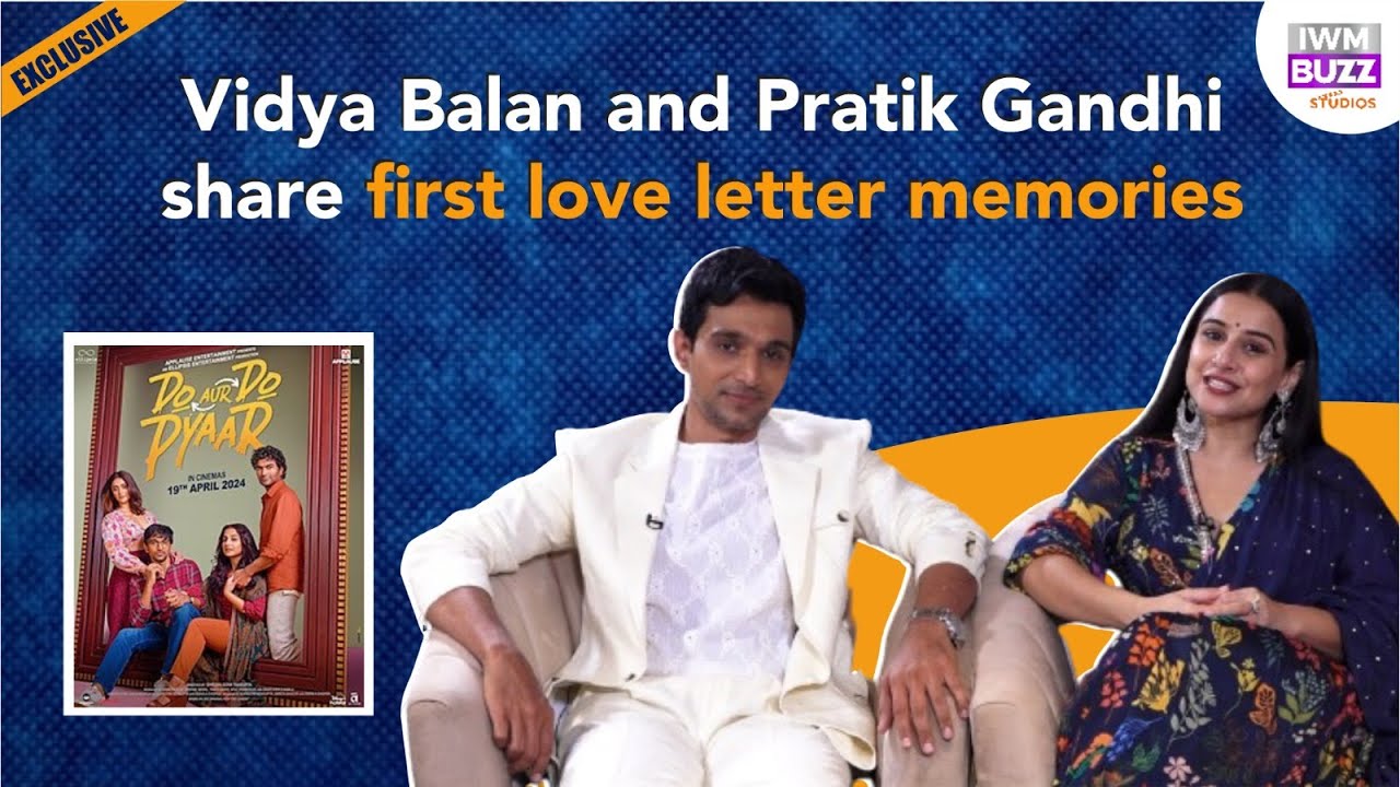 Exclusive: Vidya Balan And Pratik Gandhi Talk About Modern Marriage, New Generation Love and ...
