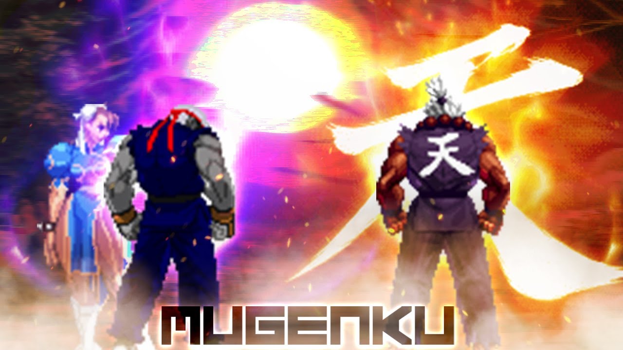 Epic Godlike! Omega God Ryu vs Shin Akuma. Street Fighter MUGEN ...