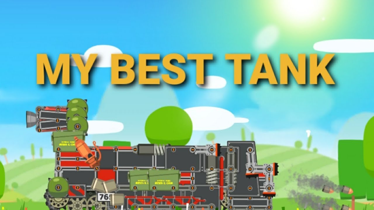 Super tank rumble. make MY BEST TANK! - YouTube