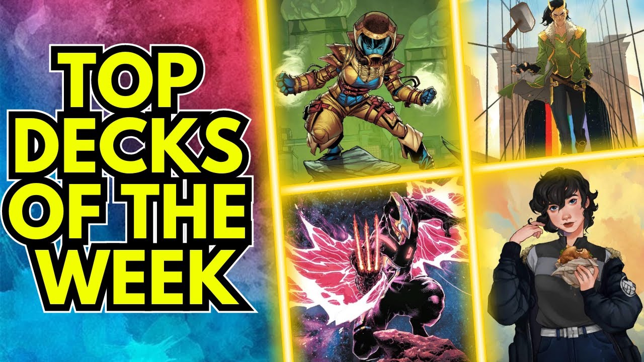 10 TOP DECKS OF THE WEEK - Best Decks Marvel Snap Weekly Report 33 ...