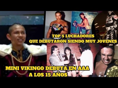MINI VIKINGO DEBUTA EN AAA - LUCHADORES QUE HAN DEBUTADO SIENDO MUY ...