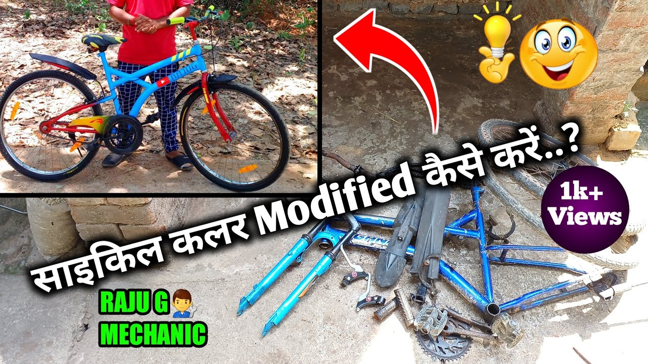 Full Cycle Restorations And Colour Modified At Home Cycle Colour RAJU G ...