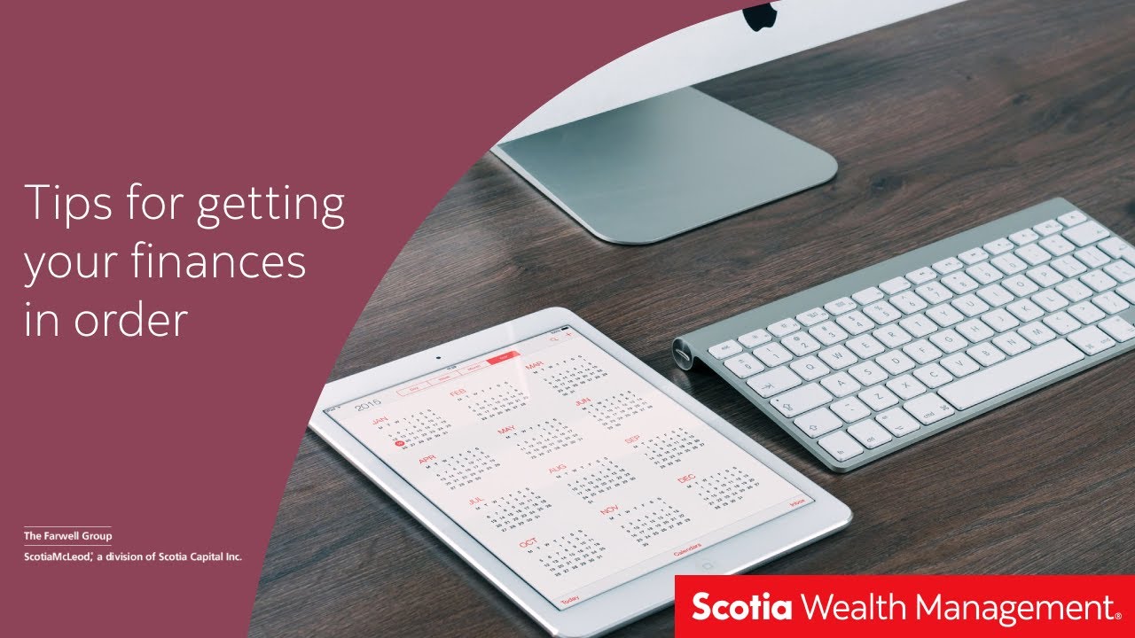 Three tips to getting your finances in order - YouTube