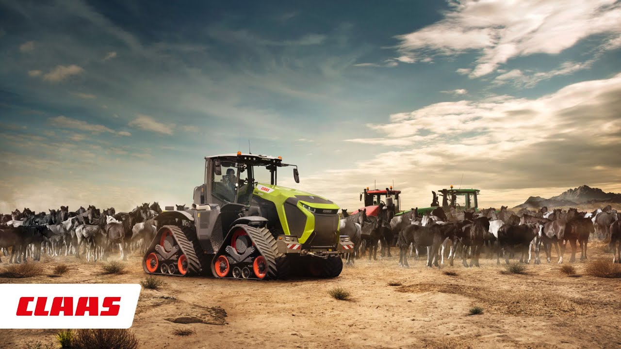 Introducing the new CLAAS XERION 12 series 💪 - YouTube