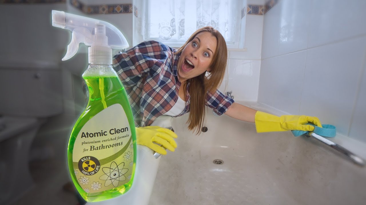 Atomic Clean - Spoof TV Commercial - YouTube