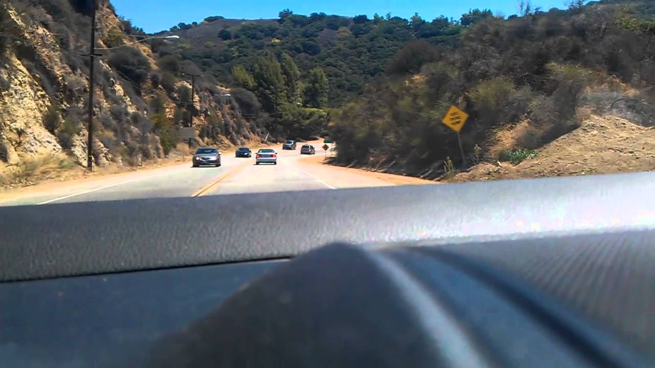 Kanan Road Drive to the beach - YouTube
