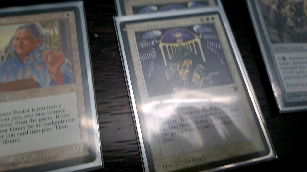 Magic the Gathering Divine Intervention Casual 60 Card Deck - YouTube