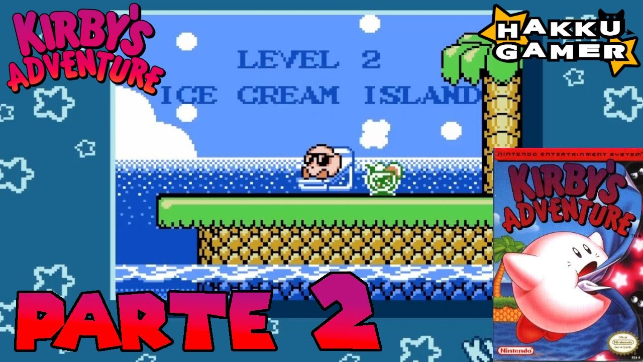Kirby's Adventure Level 2 ICE CREAM ISLAND - Full Game - 100% ...