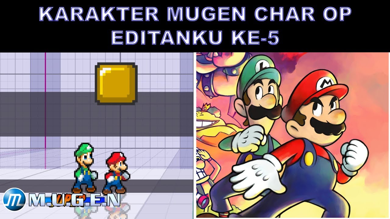 Karakter OP Mugen editanku - Super Better Mario OP JUS & Super Better ...