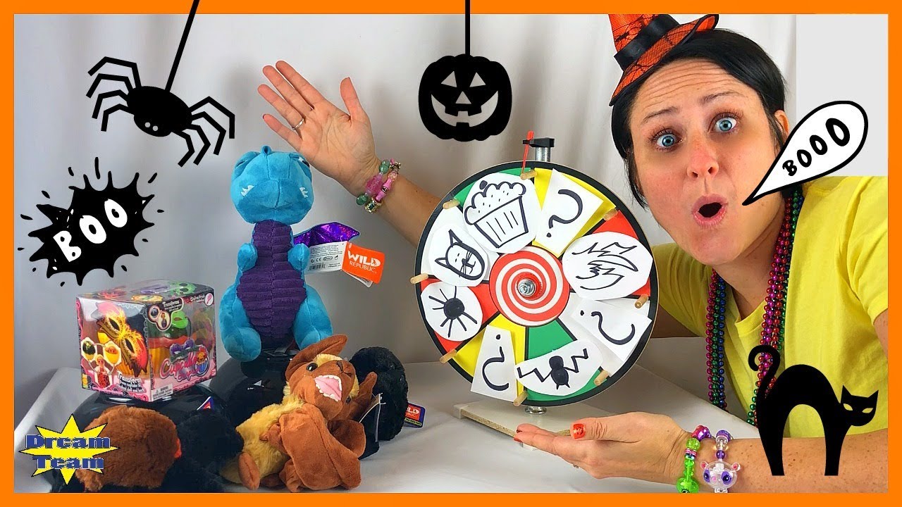 Halloween Edition Prize Wheel At The Awesome Fun Toy Carnival With ...