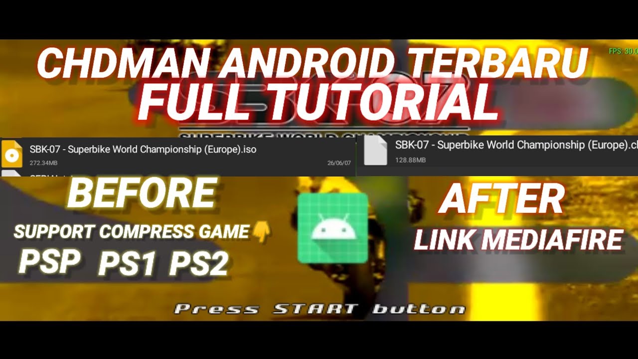 Chdman Compress Game Iso ke Chd Android Offline Versi Terbaru 2024 - YouTube